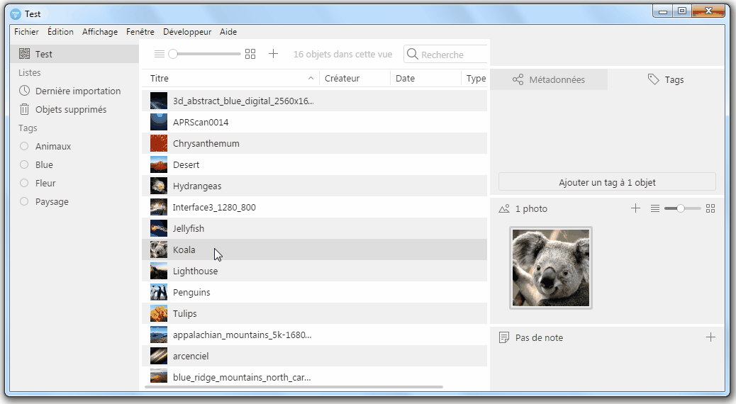 Tropy - regrouper, marquer, annoter, rechercher vos photos | libellules.net
