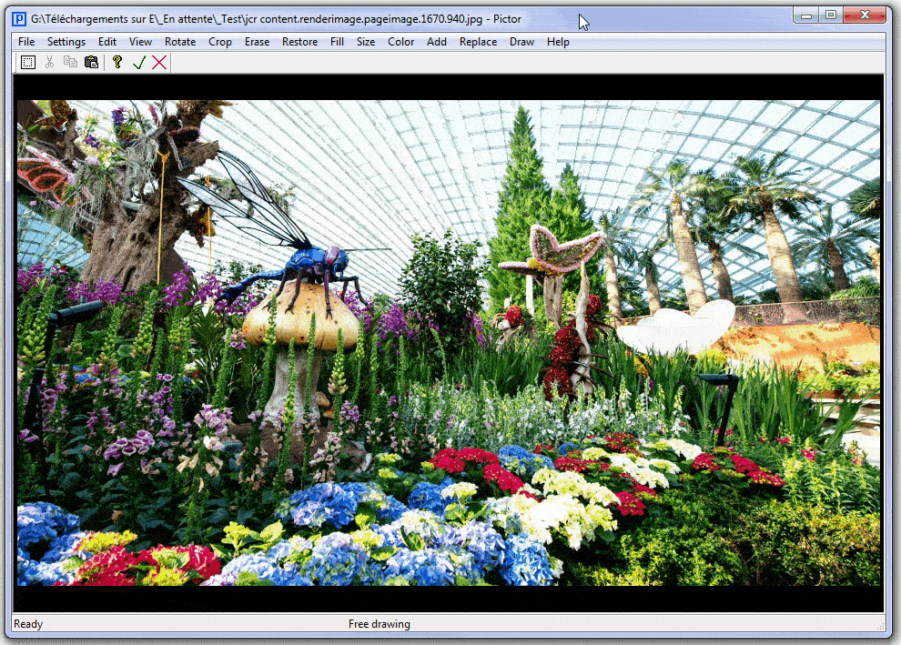 Pictor - petit éditeur d'images, simple et performant | libellules.net
