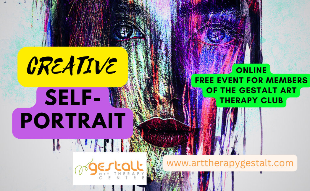 2025 CSP© Creative Self portrait ZOOM | Art Therapy Gestalt