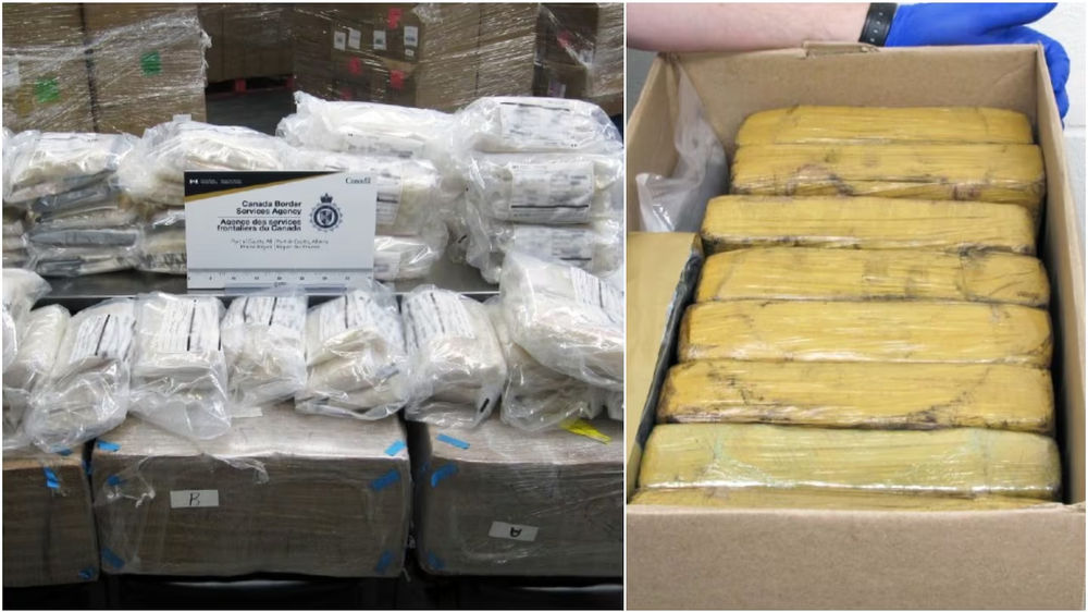 CANADA BORDER SECURITY AGENTS INTERCEPT ALMOST $ 3 MILLION IN AMERICAN ...