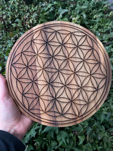Handmade Wooden Crystal Grid Board | A TOUCH OF MERAKI