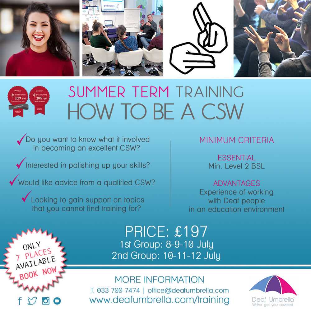 [HOW TO BE A CSW Course] Summer Term