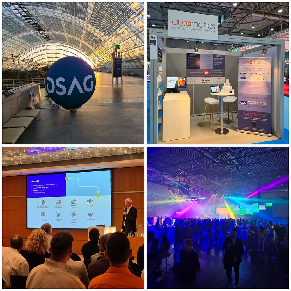 GLS customer presentation at the DSAG Annual Congress 2024