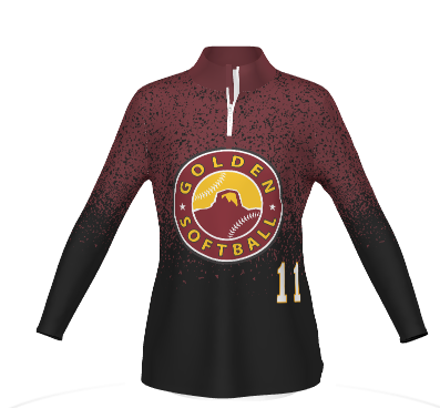 Golden Softball Light Weight 1/4 Zip | brandevolutionswest