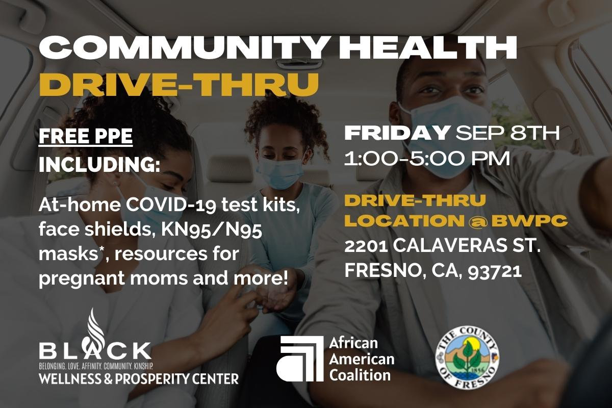 Community Health Drive-Thru | BLACK