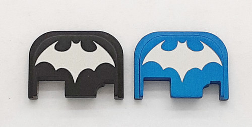 Glock Gen 1 - 4 slide plate - Batman logo | laseroneengraving