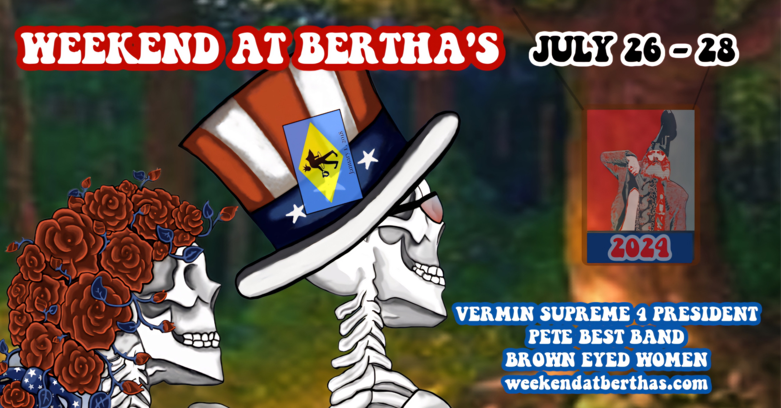 Weekend at Bertha's | Counterculture Music Festival