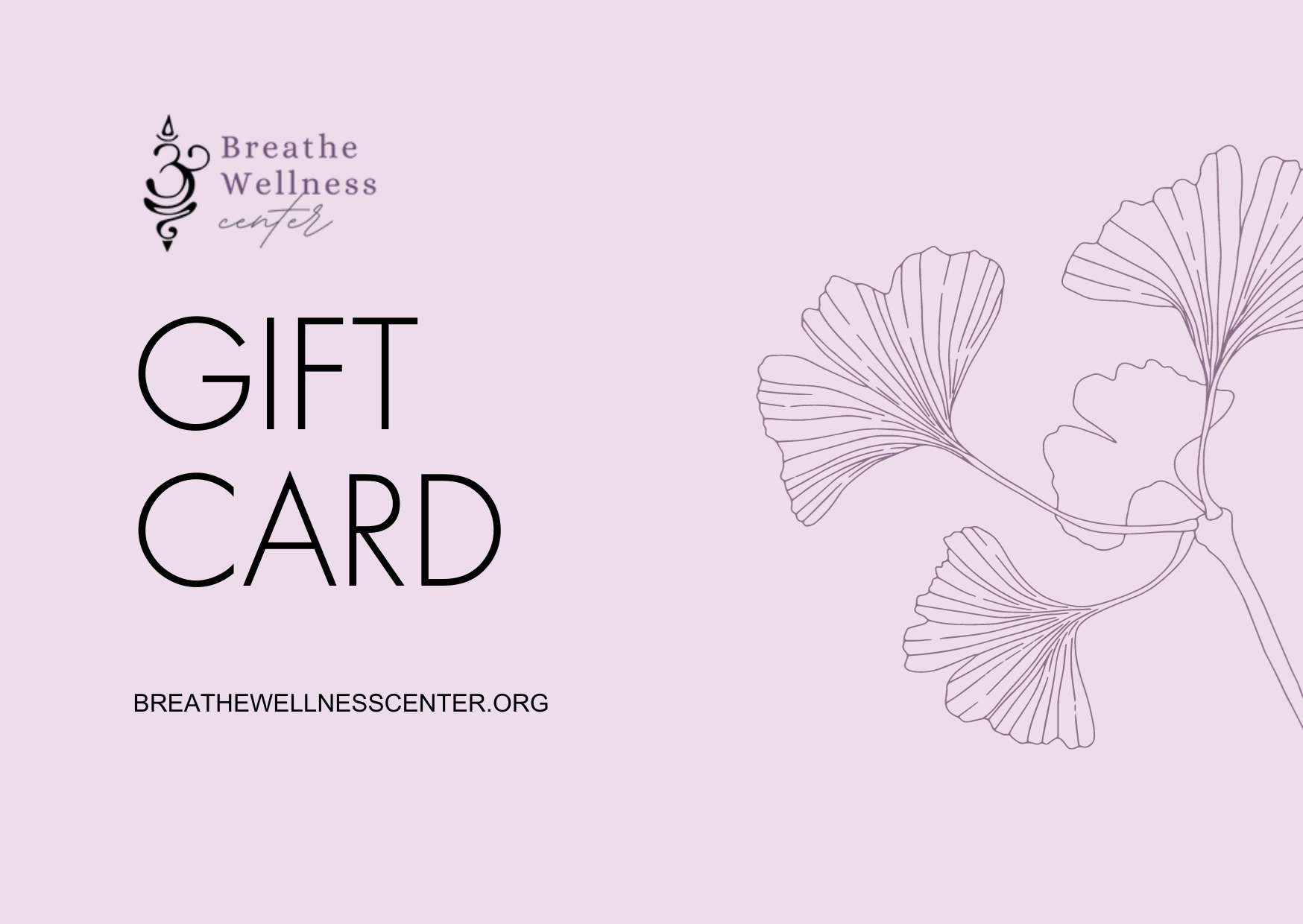 Gift Cards | Breathe Wellness Center