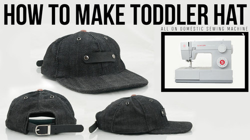 Toddler 6 Panel Cap Pattern | ProperFit Clothing