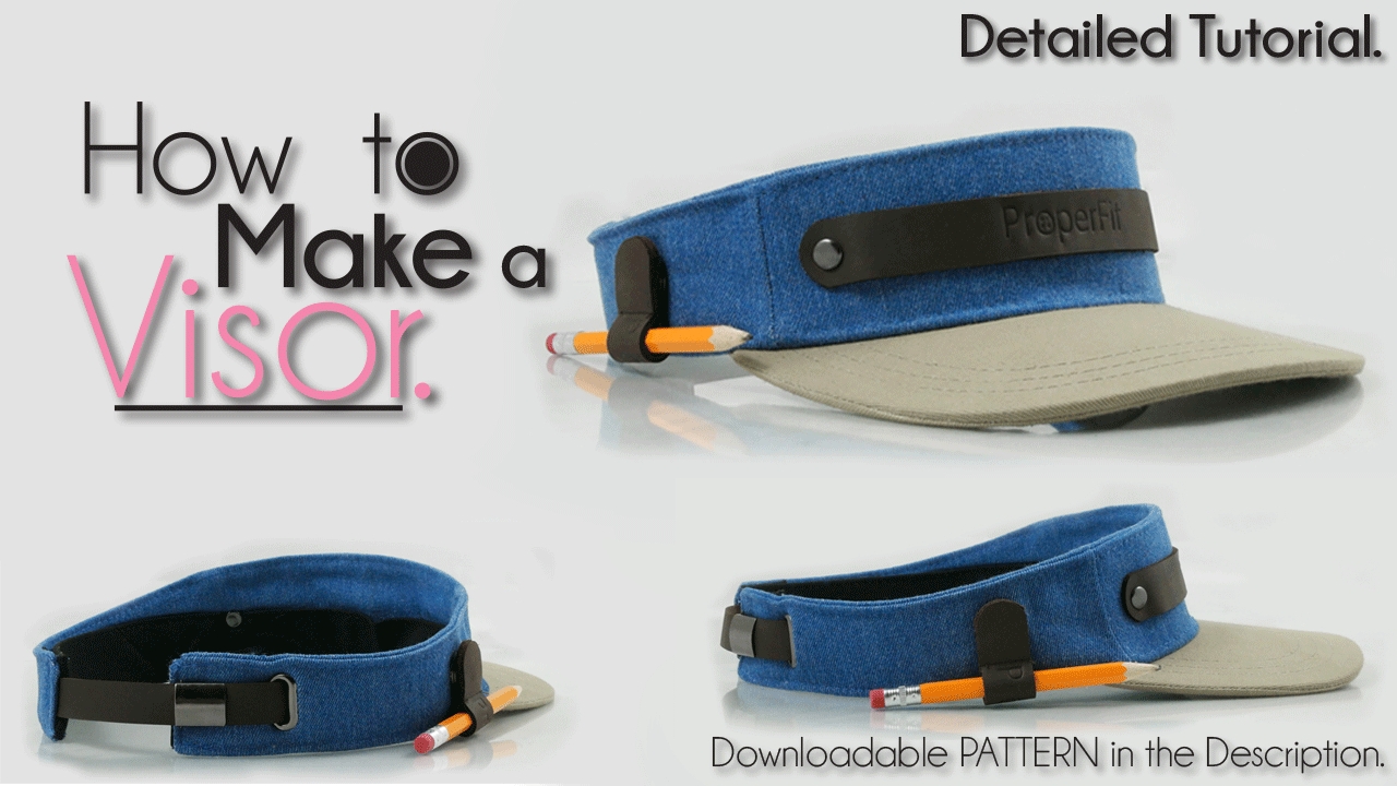 Visor Pattern (Download) | ProperFit Clothing