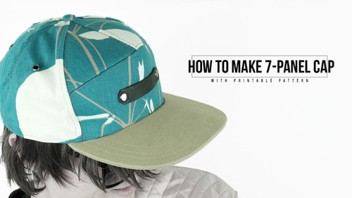 7-Panel Cap Pattern | ProperFit Clothing