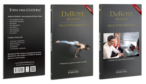 Pocket book - DeROSE Method - High Performance | Produtos Do Método