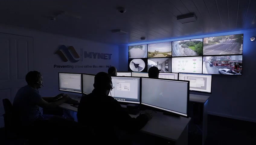 24/7 Control Room (ARC) | Mynet Security