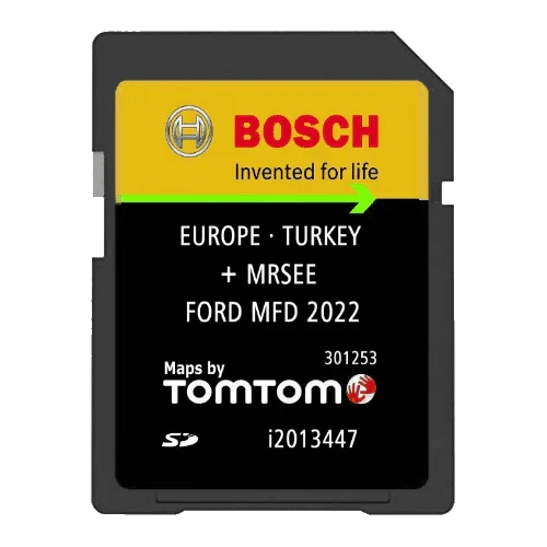 Ford MFD SD Card Navigation GPS Map 2022 Sat Nav Map UK + Europe