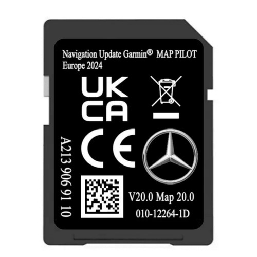Mercedes Garmin 2025 Map Pilot NTG5 Star2 Sat Nav SD Card A2139069110