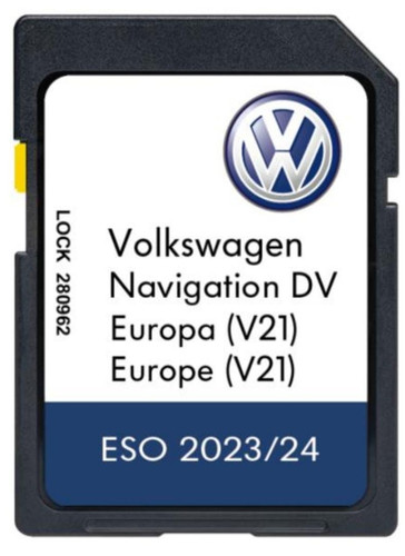 VW V21 (DV) DISCOVER PRO Sat Nav SD Card Map UK + Europe 2023/2024