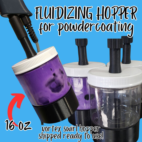 Powder Coating Fluidizing Hopper for RC-1, RC-2 or WX-258 | InSANDity ...