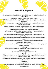 Menu | Dorothy’s Catering