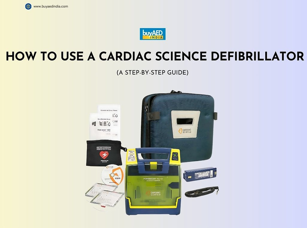 How to Use a Cardiac Science Defibrillator?