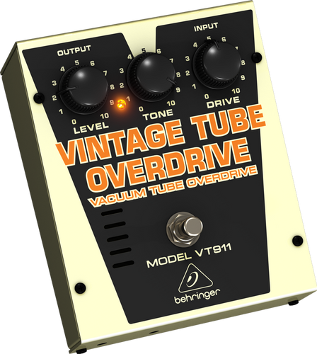 PEDAL BEHRINGER VT911 VINTAGE TUBE OVER. | inicio