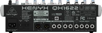 MEZCLADORA BEHRINGER MOD. QX1622USB | inicio