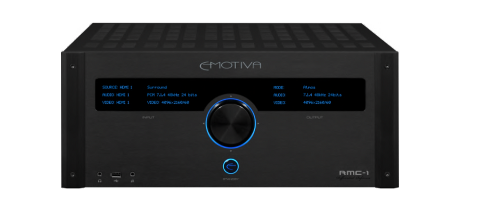 RMC-1 Flagship Surround Processor, DTS-X, Dolby Atmos, Dirac, 16 Chl ...