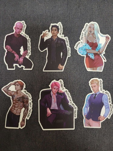 Syndicate Mafia Character Stickers | Kira Stanley