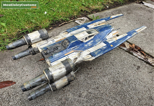 STAR WARS Rogue One BLUE SQUADRON U-WING | MOS EISLEY CUSTOMZ S