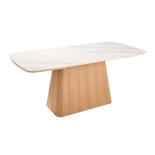 Pippa Extending Dining Table Sand | Aoki Interiors