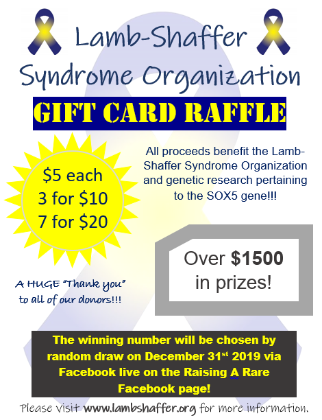 Gift Card Raffle!!!!