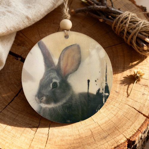 Ornement - Lapin | Lise Racine artiste