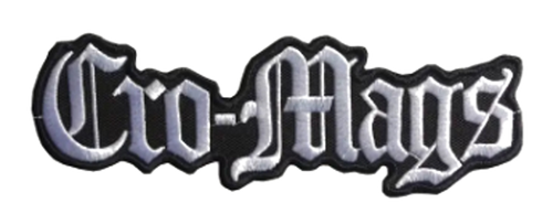 Cro-Mags - White Band Logo Patch | Korey's Patches