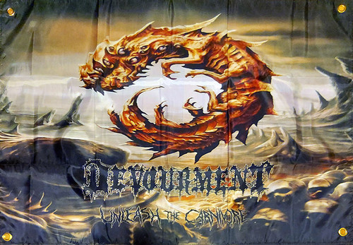 Devourment -Unleash the Carnivore Flag | Korey's Patches