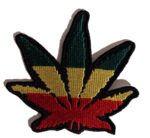 Rasta Pot Plant Patch | Korey's Patches