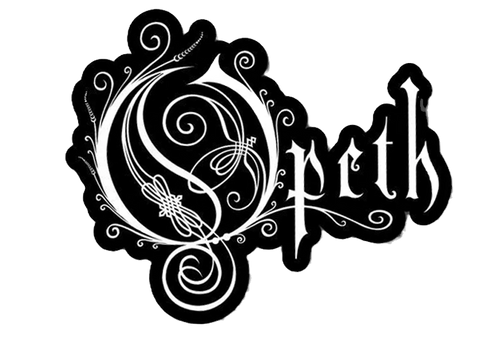 Opeth - Band Logo Sticker | Korey's Patches