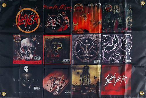 Slayer - Album Covers Flag | Korey's Patches