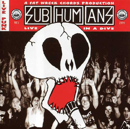 Subhumans - Live in a Dive CD | Korey's Patches