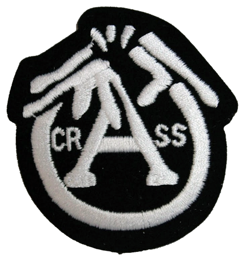 Crass - Broken Gun Logo Patch | Korey's Patches