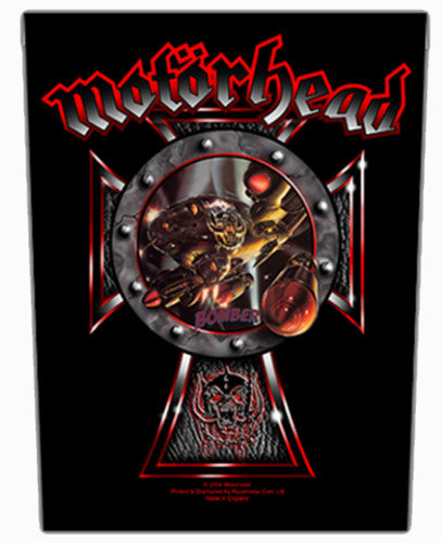 Motorhead - Bomber Cross Backpatch | Korey's Patches