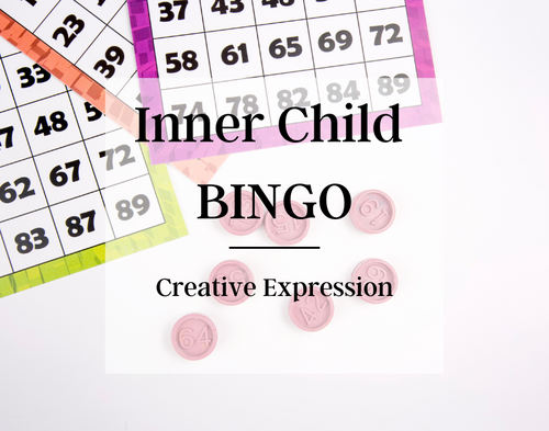 Creative Expression Bingo Printable | Childhood Traumas | Worksheet PDF ...