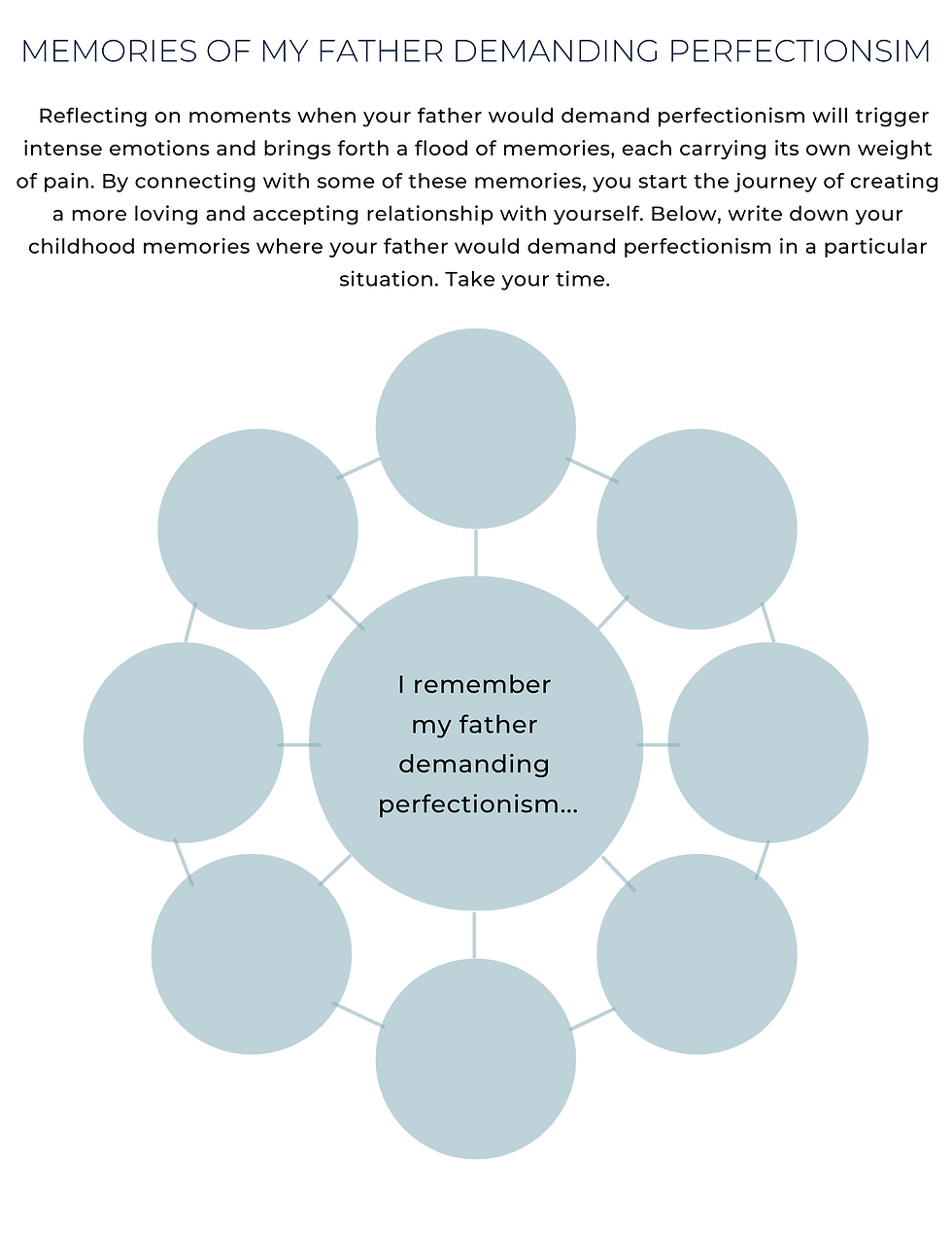 FREE RESOURCES | Inner Child Worksheets FREE RESOURCES | Inner Child Worksheets