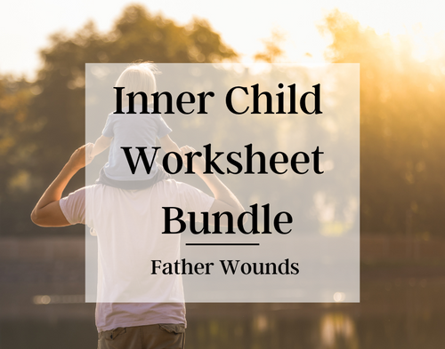 Inner Child Worksheet Bundle-Childhood Father Wounds-PDF | Inner Child ...
