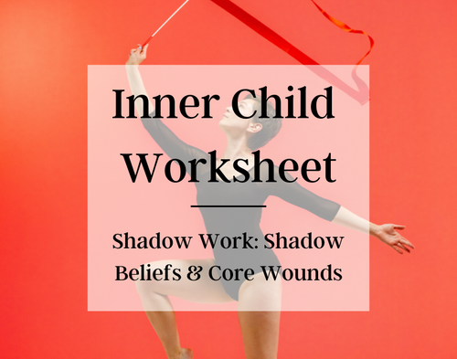 Shadow Work: Shadow Beliefs & Core Wounds Worksheet PDF | Inner Child ...