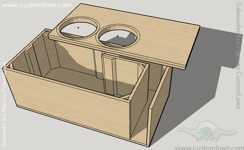 2 Massive Audio Summo XL 12s subwoofer box plans | CustomLowz