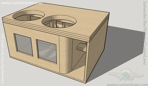 2 Orion HCCA 15s subwoofer box plans | CustomLowz