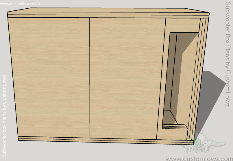 2 Resilient Sounds Team 18s 6th Order subwoofer box plans | CustomLowz