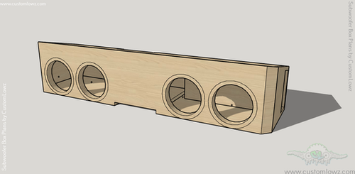 2020 GMC Sierra 1500 Crew (4) Sundown Audio Xv2 8s subwoofer box pl ...