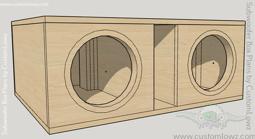 2 Skar Audio EVL 10s subwoofer box plans | CustomLowz