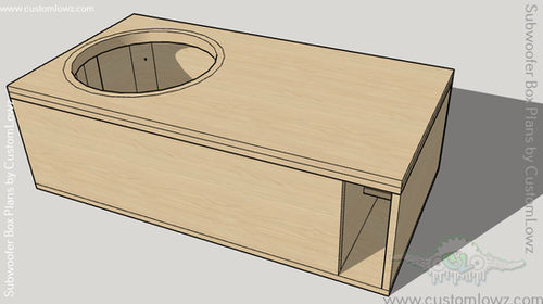 Ampere Audio AA-3.0 18 subwoofer box plans | CustomLowz