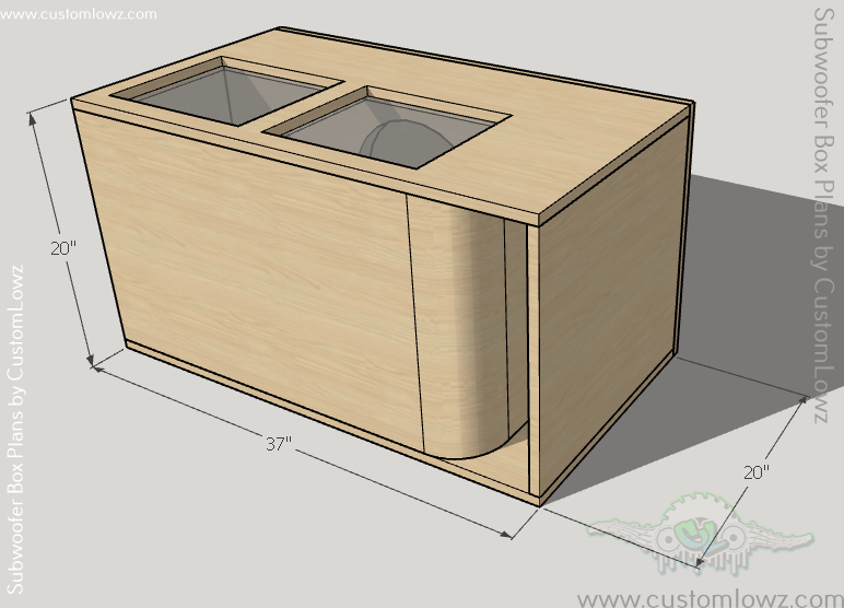 Skar Audio Subwoofer Box Plans